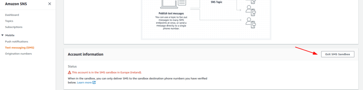 Step by step SNS and SES setup guide | SDK.finance