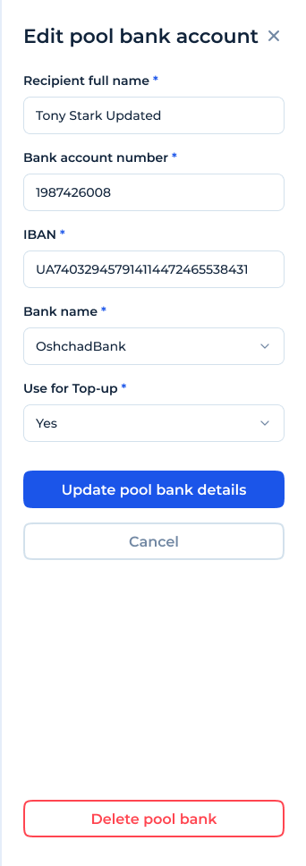 Pool Bank Accounts | SDK.finance - White-Label Digital Banking Software