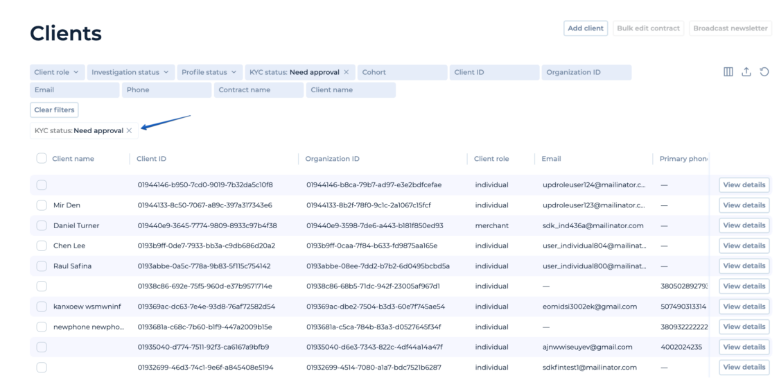 KYC pending | SDK.finance - White-Label Digital Banking Software