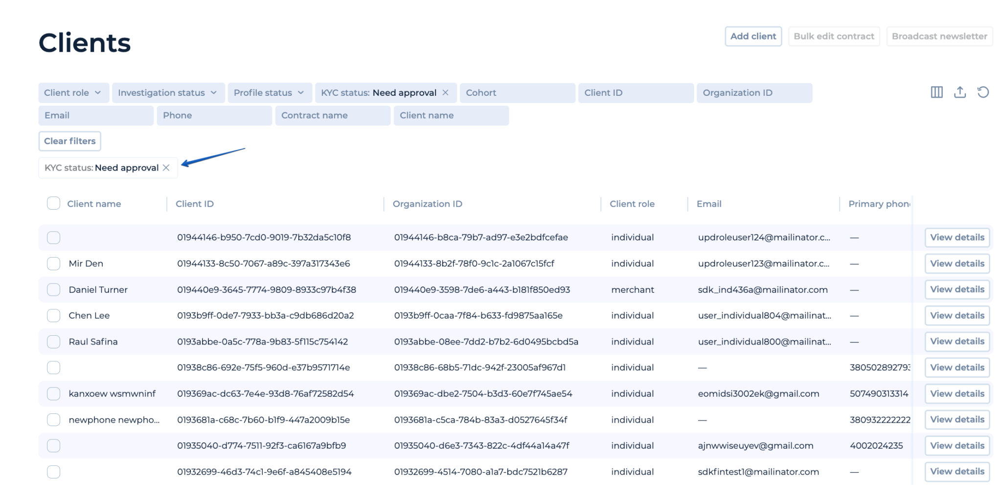 KYC pending | SDK.finance - White-Label Digital Banking Software