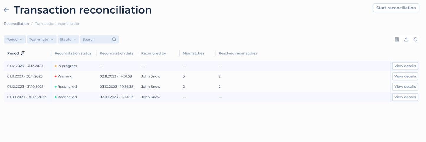 Transaction reconciliation | SDK.finance - White-Label Digital Banking ...